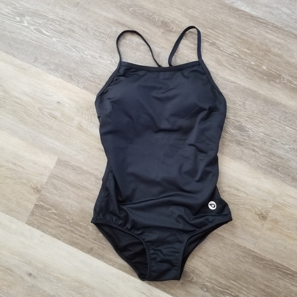 Baleaf Swim Nwt Baleaf Black Racerback Athletic One Piece Swimsuit